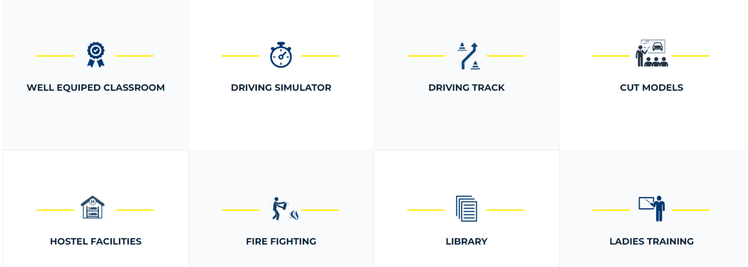 Facilities – Ashok Leyland Vehicle Driver Training Institute, Railmagra